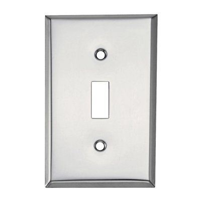 Shop Chrome Finish Electrical Wall Plate From Top Brands