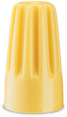 WireGard Wire Connector, Gb-4, Square Spring, Yellow, 200-Pk. - True ...
