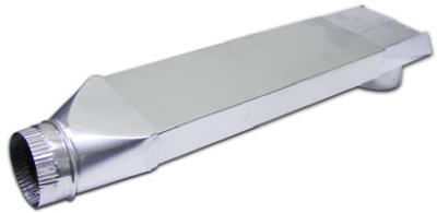 Periscope 90 Degree to Straight Rectangular Aluminum Dryer Duct - True ...