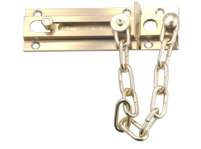 Brass Guard/Chain/Bolt - True Value Hardware