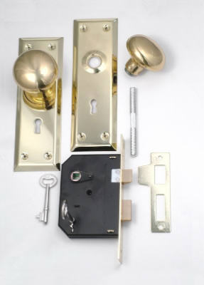 Brass Cabinet Knob/ Mortise Lock - True Value Hardware