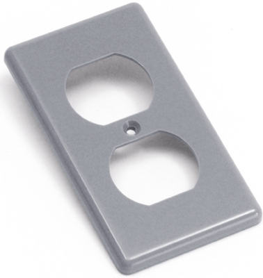 Duplex Handy Box Cover, PVC - True Value Hardware