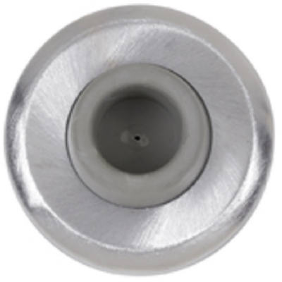 Chrome Concave Wall Bumper - True Value Hardware