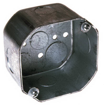 Deep Octagon Box, 4 x 2-1/8 In. - True Value Hardware