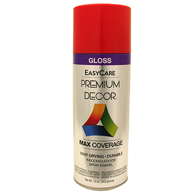 Premium Decor Spray Paint, Banner Orange Gloss, 12 oz. - True Value ...