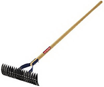 15-1/2 In. Heavy-Duty Thatching Rake, 54 In. Handle - True Value Hardware