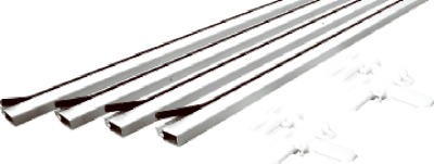 White Make-To-Fit Screen Kit for 36 In. Square Screen - True Value Hardware