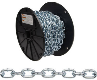 #4 Straight Link Chain, 100 Ft. - True Value Hardware
