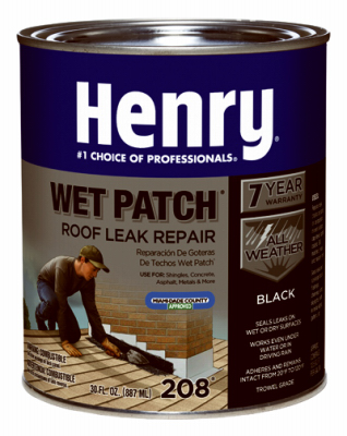 1-Qt. 208 Wet Patch Roof Cement - True Value Hardware
