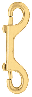 #163 Double Snap, Brass, 4-1/2 In. - True Value Hardware