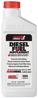 Diesel Fuel Supplement+Cetane Boost Diesel Fuel Anti-Gel, 32-oz. - True ...