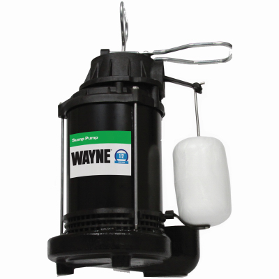 Submersible Sump Pump With Vertical Switch, Cast Iron , .5-HP Motor ...