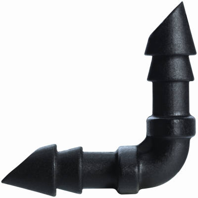 Drip Irrigation Barb Elbow, 1/4-In., 20-Pk. - True Value Hardware