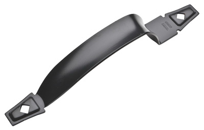 Ornamental Gate Handle, Black, 8-1/2 In. - True Value Hardware