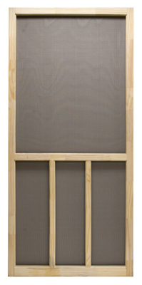 Screen Door, Wood, 32 x 80-1/2-Inch - True Value Hardware
