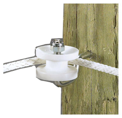 Electric Fence Corner Post Bracket Kit, White - True Value Hardware