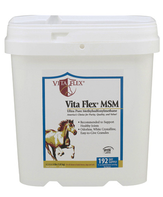 Vita Flex MSM Joint Health Formula, Horse, Dog & Cat, 4-Lbs. - True ...