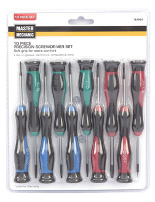 10-Pc. Precision Screwdriver Set - True Value Hardware