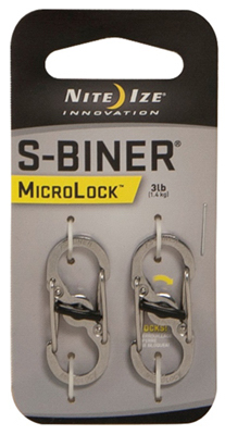 S-Clip, Micro Lock, Stainless Steel, 2-Pk. - True Value Hardware