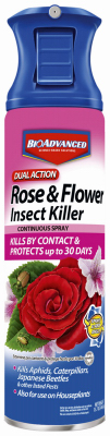 Rose & Flower Insect Killer Spray, Dual-Action, 15 oz. - True Value ...
