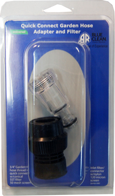 Garden Hose Quick Connect Adapter & Filter - True Value Hardware