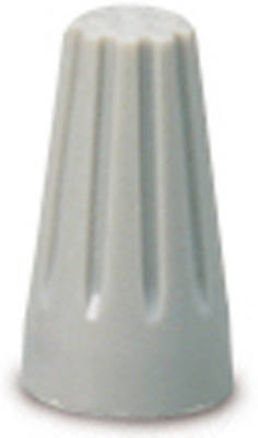Wire Connector, 22-16 AWG, Gray, Mini, 100-Pk. - True Value Hardware