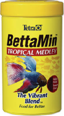 BettaMin Tropical Medley Fish Food, .81 oz. - True Value Hardware