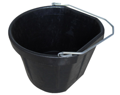Corner Bucket, Rubber, 20-Qts. - True Value Hardware