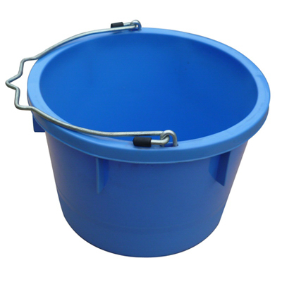 Utility Bucket, Baby Blue Resin, 8-Qts. - True Value Hardware