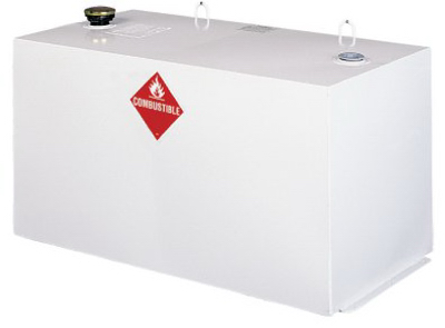 Liquid Transfer Truck Tank, White Steel, 100 Gallons - True Value Hardware