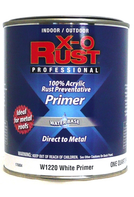 Metal Primer, Water-Base, White, 1 Qt. - True Value Hardware