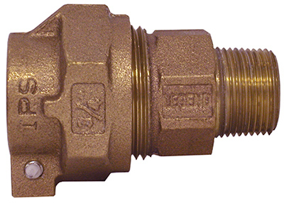 Water Service Coupling, Lead Free, IPS PAK x MIP, 3/4 In. - True Value ...