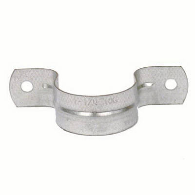 Pipe Hanger Strap, Galvanized Steel, 1-1/4 In. - True Value Hardware
