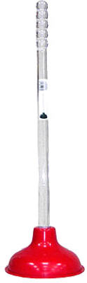Toilet Plunger, Red With Clear Handle - True Value Hardware