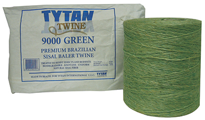 Baler Twine, Green Sisal, Two 3,600-Ft. Spools - True Value Hardware