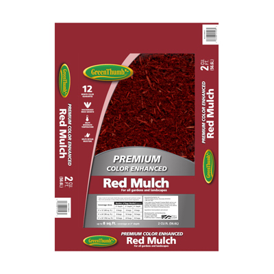 Colored Mulch, Red, 2-Cu. Ft. - True Value Hardware