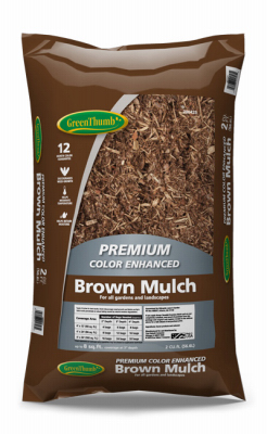 Colored Mulch, Brown, 2-Cu. Ft. - True Value Hardware