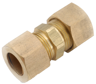Compression Full Union, Brass, 3/8 In. - True Value Hardware