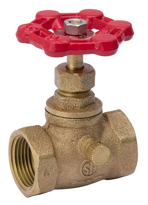 Threaded Stop Valve, Lead-Free Brass, 3/4 In. - True Value Hardware