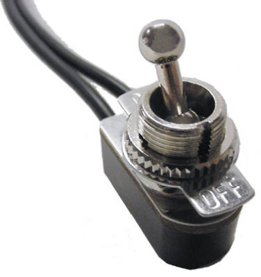 6A Single-Pole/Single-Throw Short Bat Toggle Switch - True Value Hardware