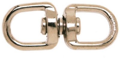Double Round Eye Chain Swivel, 5/8 x 2-1/2 In. - True Value Hardware