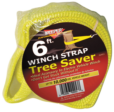 Tree Saver Winch Strap, 3 In. x 6 Ft. - True Value Hardware