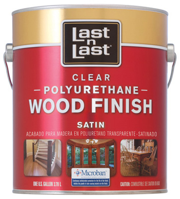 Polyurethane Wood Finish, Satin, 1-Gallon - True Value Hardware