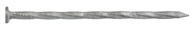 Galvanized Timber Tie Nails, Hot-Dipped, 6-In. x 60D, 5-Lbs. - True ...