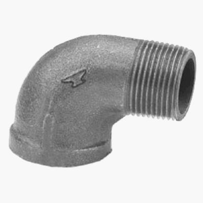 90-Degree Black Pipe Street Elbow, 1/2 In. - True Value Hardware