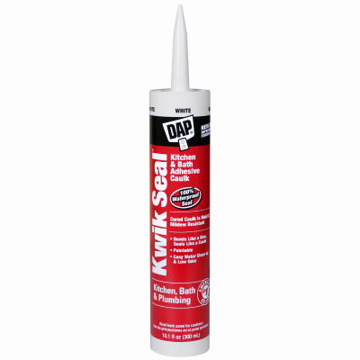 Kwik Seal Tub/Tile Caulk, White, 10.1-oz. - True Value Hardware