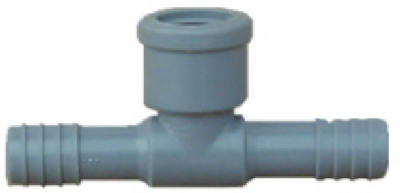 Poly Pipe Insert Tee, 3/4 In. FPT - True Value Hardware