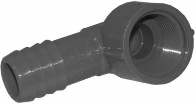 Poly Pipe Insert Elbow, 3/4 In. FPT - True Value Hardware
