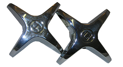 Fit-All Cross Vice Grip Handle Pair, Chrome - True Value Hardware