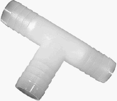 Nylon Hose Barb Tee, 1/8 In. ID - True Value Hardware